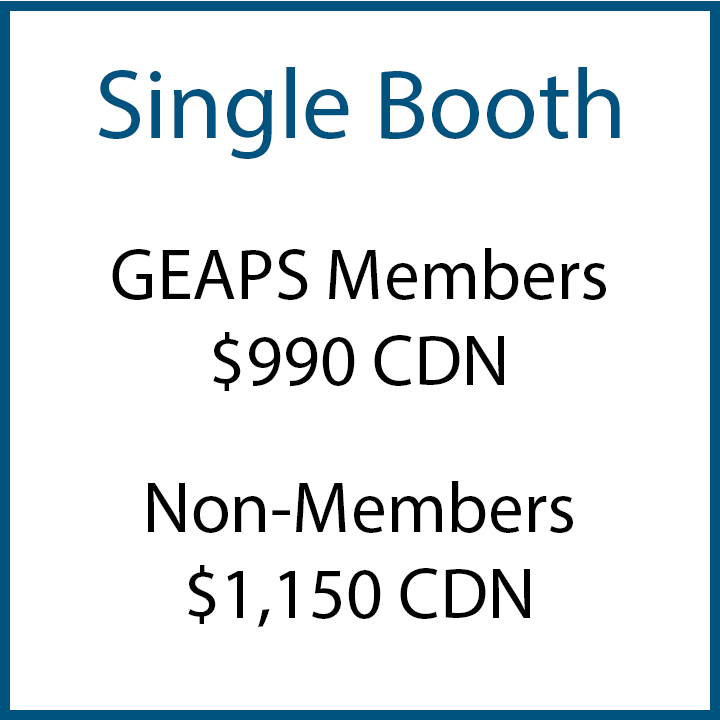 Expo Booth - Single | GEAPS Canadian Prairies Chapter